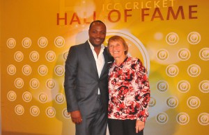 A BATTING WITH BIMAL BREAKING REPORT: Brian Lara and Enid Bakewell ...