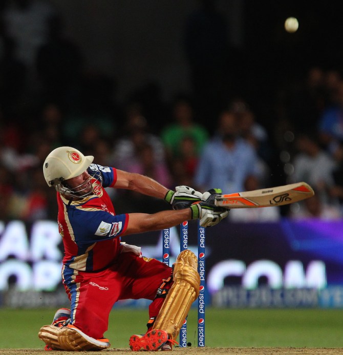 IPL 2014 Match 24: AB blitz sees Bangalore home in tense chase ...