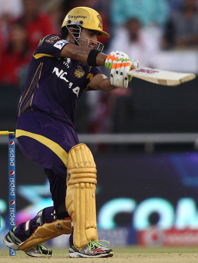 IPL 2014 Match 34: Kolkata flatten Punjab behind Gambhir's half-century ...